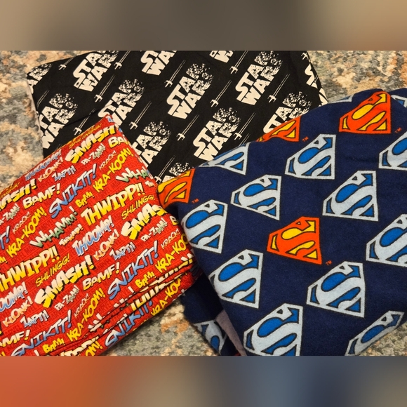 Source Unknown | Other | Comic Book Themed Fabric Bundle | Poshmark